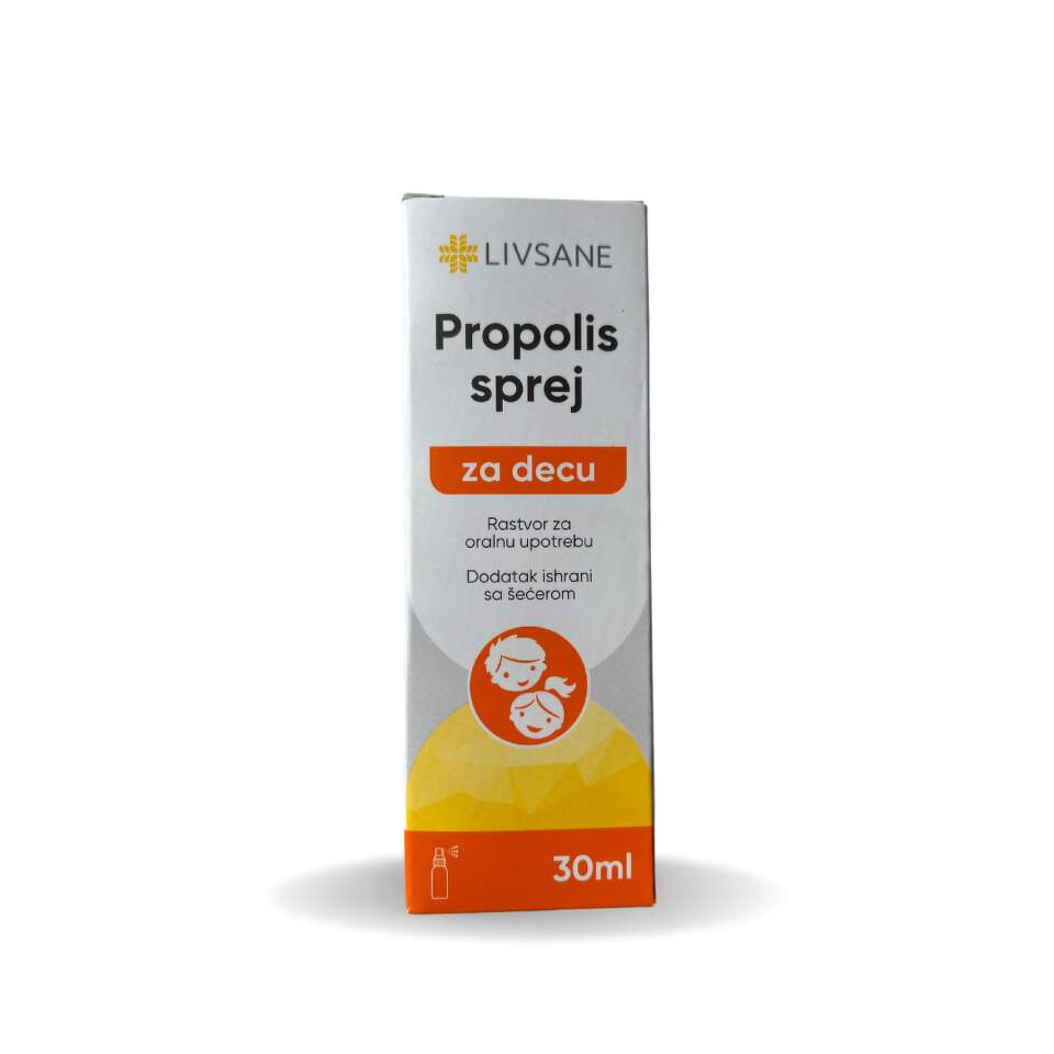 LIVSANE Propolis Sprej za decu, 30 ml – na stanju | BENU.RS