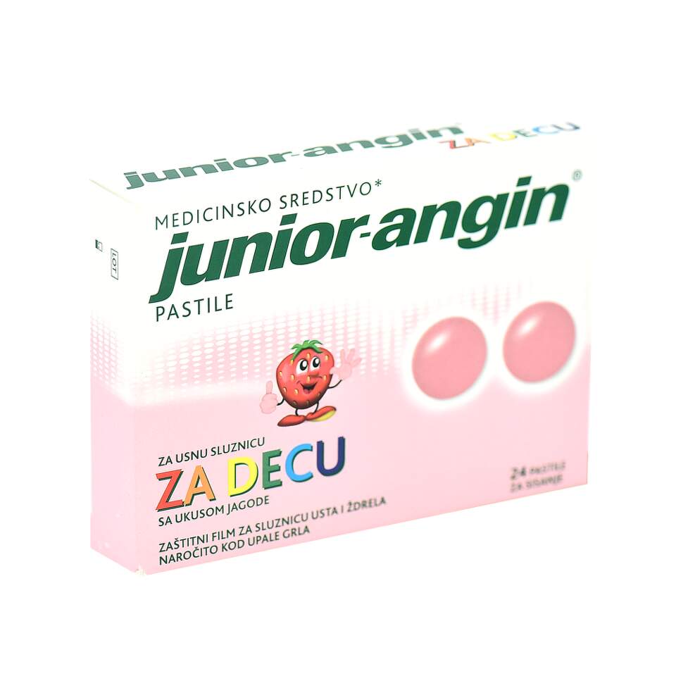 Junior angin, 24 pastile – na stanju | BENU.RS