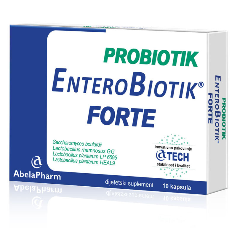 Probiotik EnteroBiotik® Forte, 10 kapsula – na stanju | BENU.RS